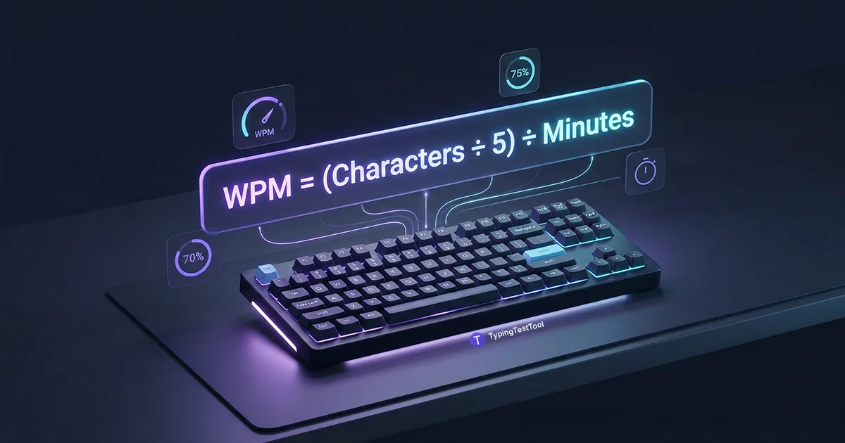 How Is WPM Calculated? The Complete Formula Guide