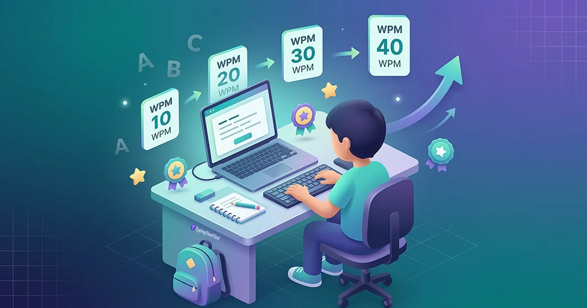 Typing Speed for Kids: WPM by Grade - TypingTestTool